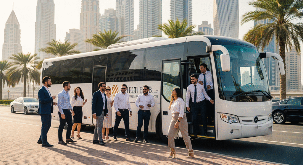 How Beneficial is Staff Pick & Drop? Bus Rental in Dubai Guide